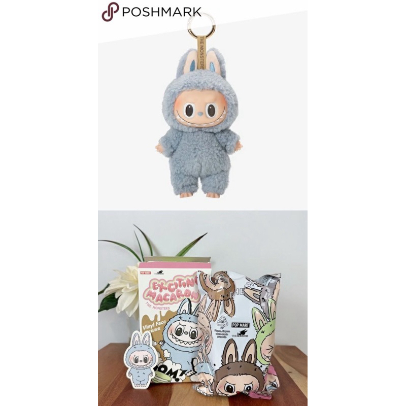 Labubu Macaron Popmart - Sea Salt Coconut đã check card - Hàng chính ...