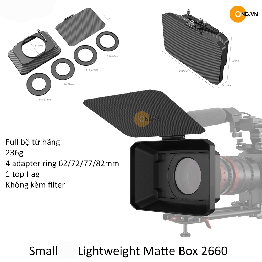 Small-Rig Lightweight Matte Box 2660 | Shopee Việt Nam