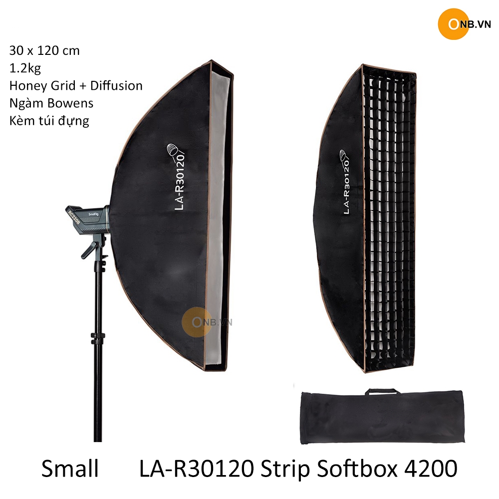 Small-Rig LA-R30120 30x120 Strip Softbox 4200 | Shopee Việt Nam