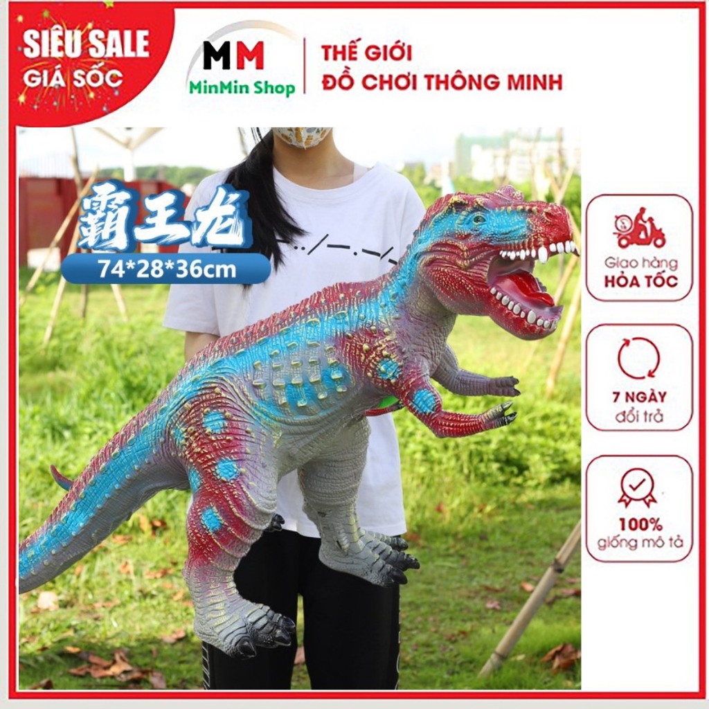 Mô Hình Khủng Long Bạo Chúa Bigsize - Có Phát Âm Thanh Tiếng Gầm 100cm ...