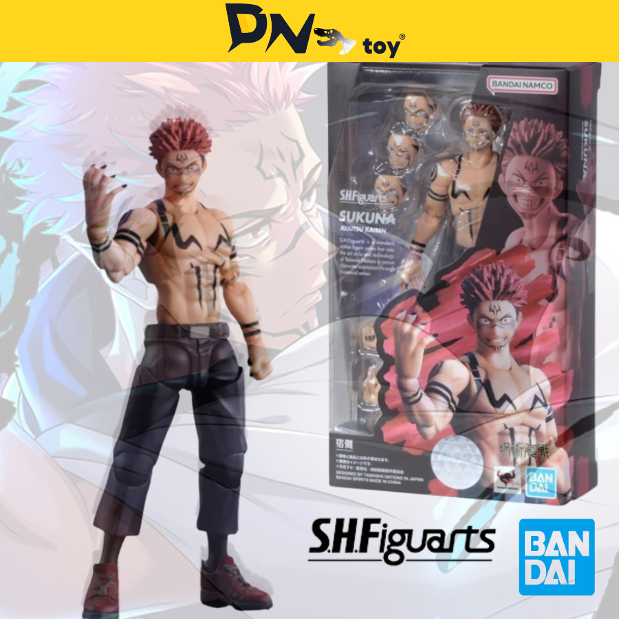 Mô hình chính hãng SHFiguarts Sukuna từ Jujutsu Kaisen của Bandai ...