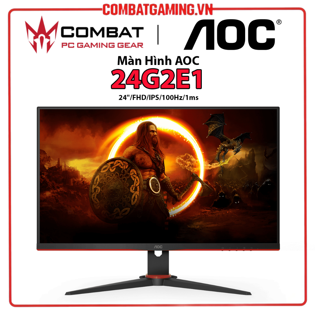 Màn Hình AOC 24G2E1/74 27G2E1/74 (24-27"/FHD/IPS/100Hz/1ms/Adaptive ...