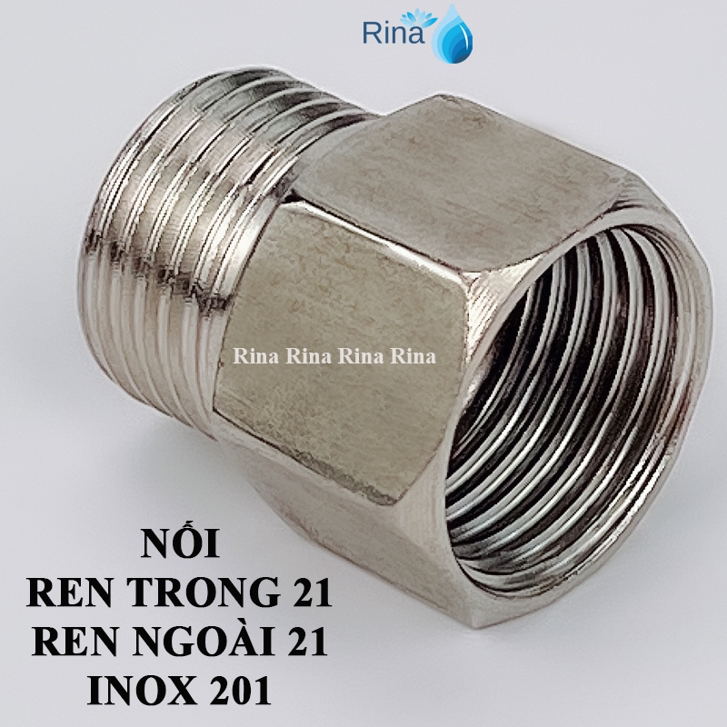 ĐẦU NỐI REN INOX CÁC LOẠI 2 Đầu Ren Ngoài - Trong, Co Ren Ngoài - Trong, Tê 3 Đầu Ren Ngoài ...