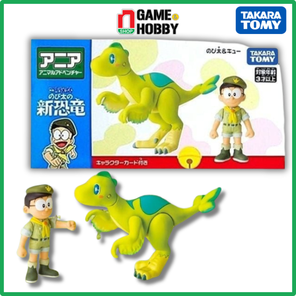 MÔ HÌNH TOMICA ANIA NOBITA & KYU - DORAEMON NOBITA'S NEW DINOSAUR CHÍNH ...
