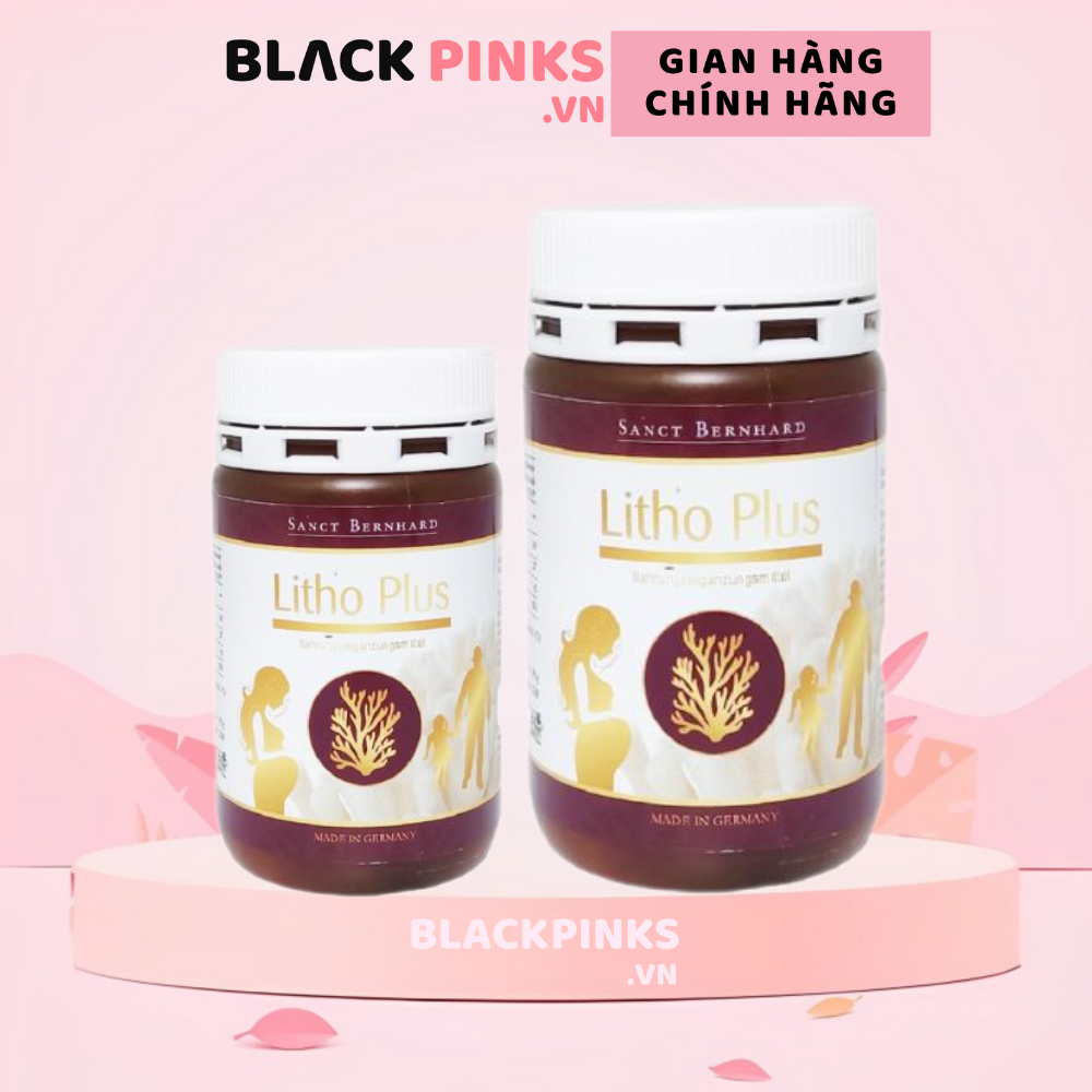Viên uống bổ sung canxi từ tảo biển đỏ Litho Plus hỗ trợ giảm nguy cơ ...