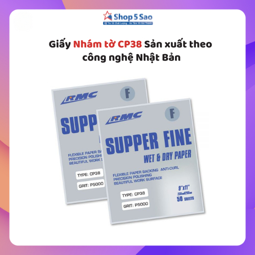 Giấy Nhám tờ CP38 Sản xuất theo công nghệ Nhật Bản | Shopee Việt Nam