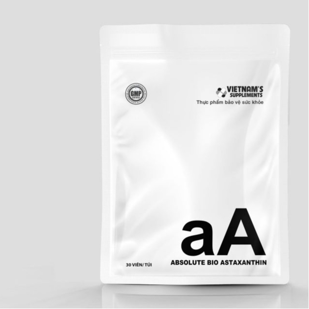 Viên uống hỗ trợ làm đẹp da Absolute Bio Astaxanthin 30 viên / gói - VN ...
