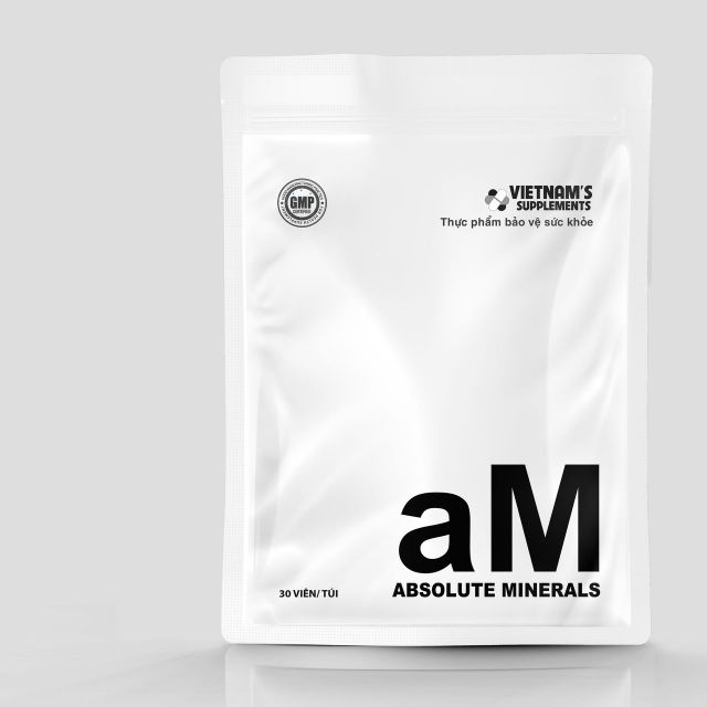 Viên uống bổ sung vitamin nhóm B và khoáng chất Absolute Minerals 30 ...