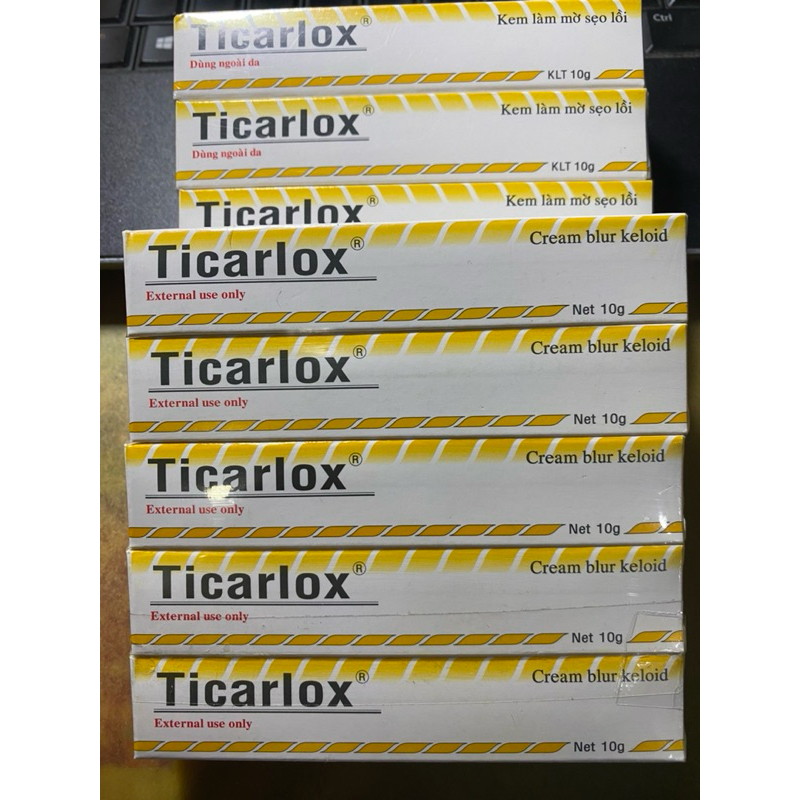Kem làm mờ sẹo lồi Ticarlox (10g) | Shopee Việt Nam
