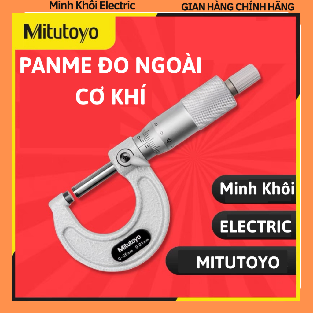 Panme đo ngoài cơ khí Mitutoyo,panme Mitutoyo,thước panme đo ngoài,panme cơ,sản phẩm panme,thước ...