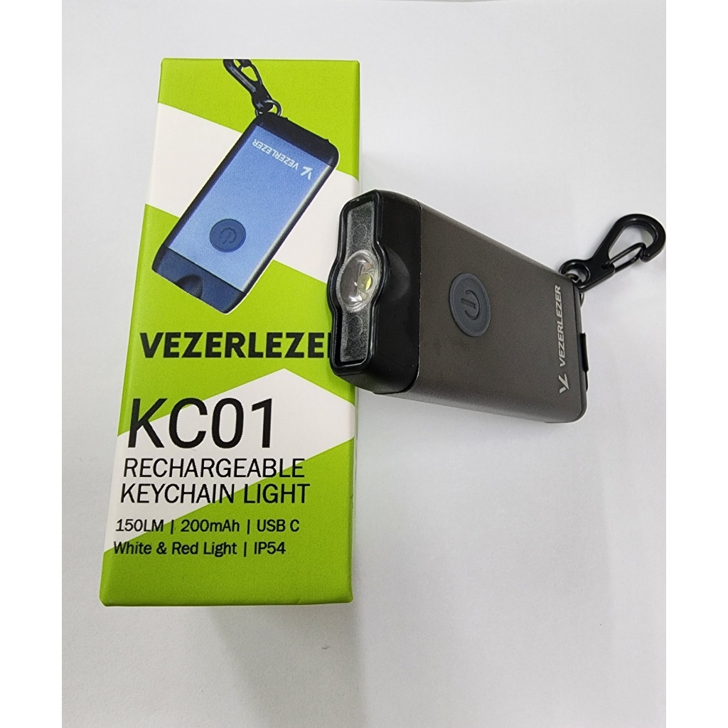 ĐÈN PIN MÓC KHÓA VEZERLEZER KC01 (150 LUMENS) | Shopee Việt Nam