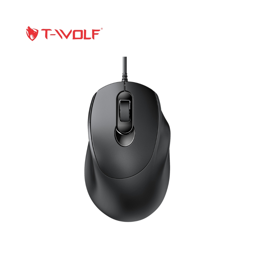 MOUSE T-WOLF V2 Fashion USB (Màu Đen) | Shopee Việt Nam