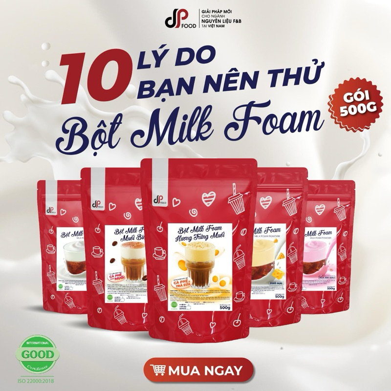 Bột Milk Foam DP FOOD | Shopee Việt Nam