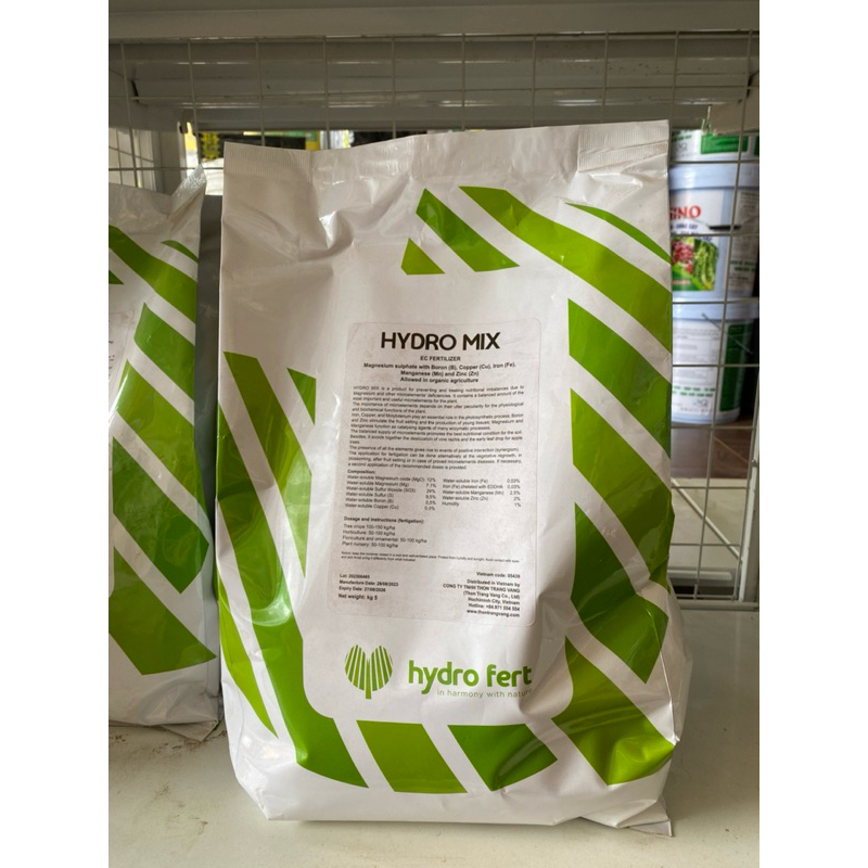 HYDRO MIX (túi 5kg) Phân trung vi lượng cao cấp nhập khẩu ITALY ...