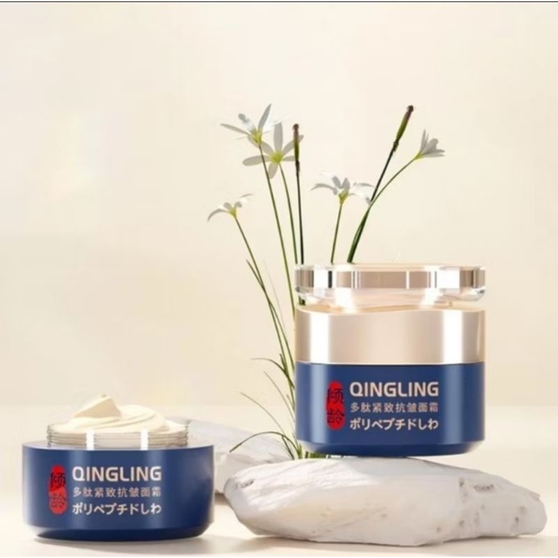 Kem hỗ trợ xóa mờ nếp nhăn Qingling trẻ hóa làn da,chống chảy xệ,bổ xung Colagen cho da 50g ...