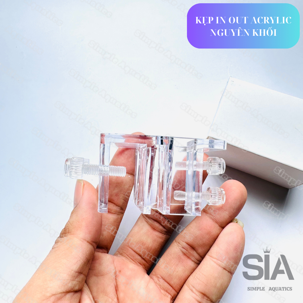 Kẹp IN OUT Mica Cho Hồ Cá Thủy Sinh - Kẹp phi 12-20mm | Shopee Việt Nam