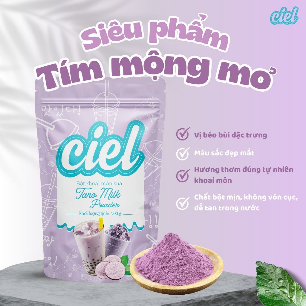 Bột Khoai Môn Ciel Túi 500g | Shopee Việt Nam
