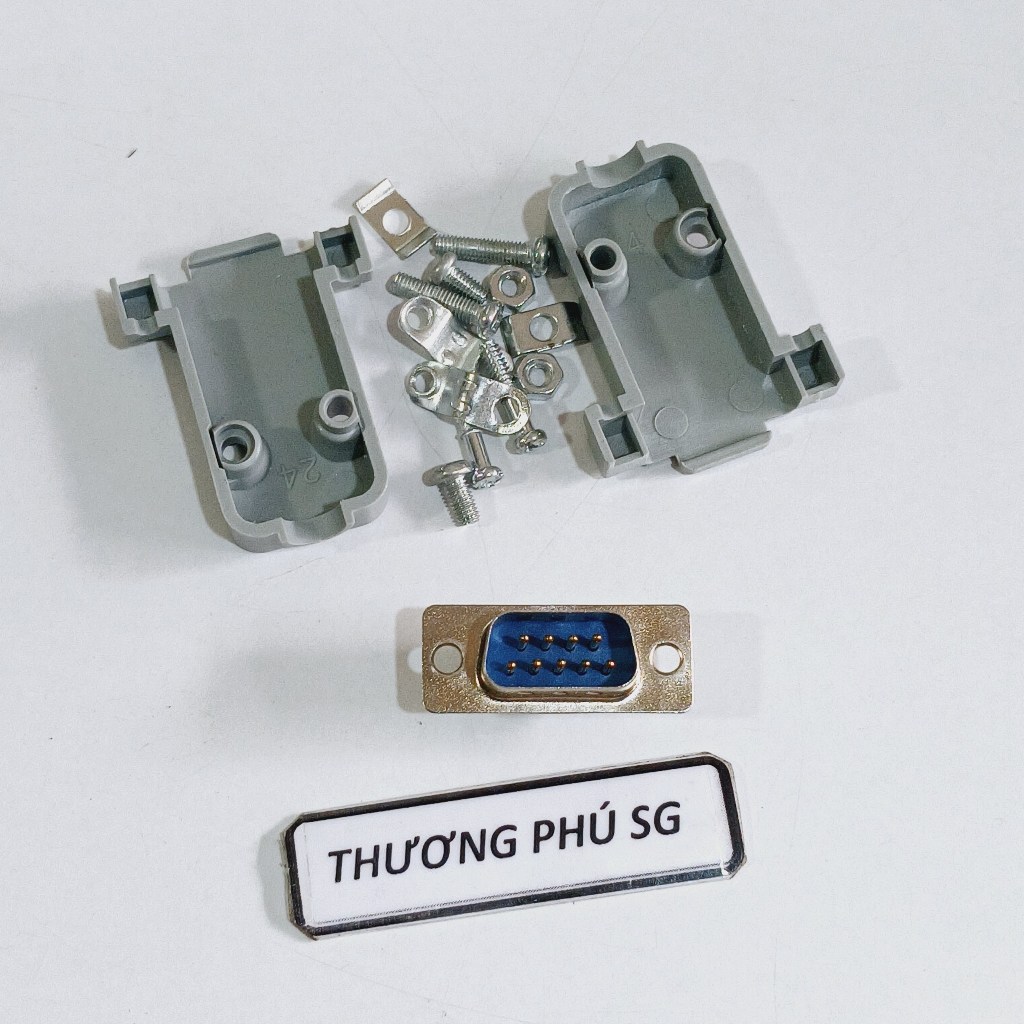 Đầu hàn Com 9 (DB9) / Com 9 Kim Đực (DB9M - 9M Kim Đực) (Bao gồm võ ...