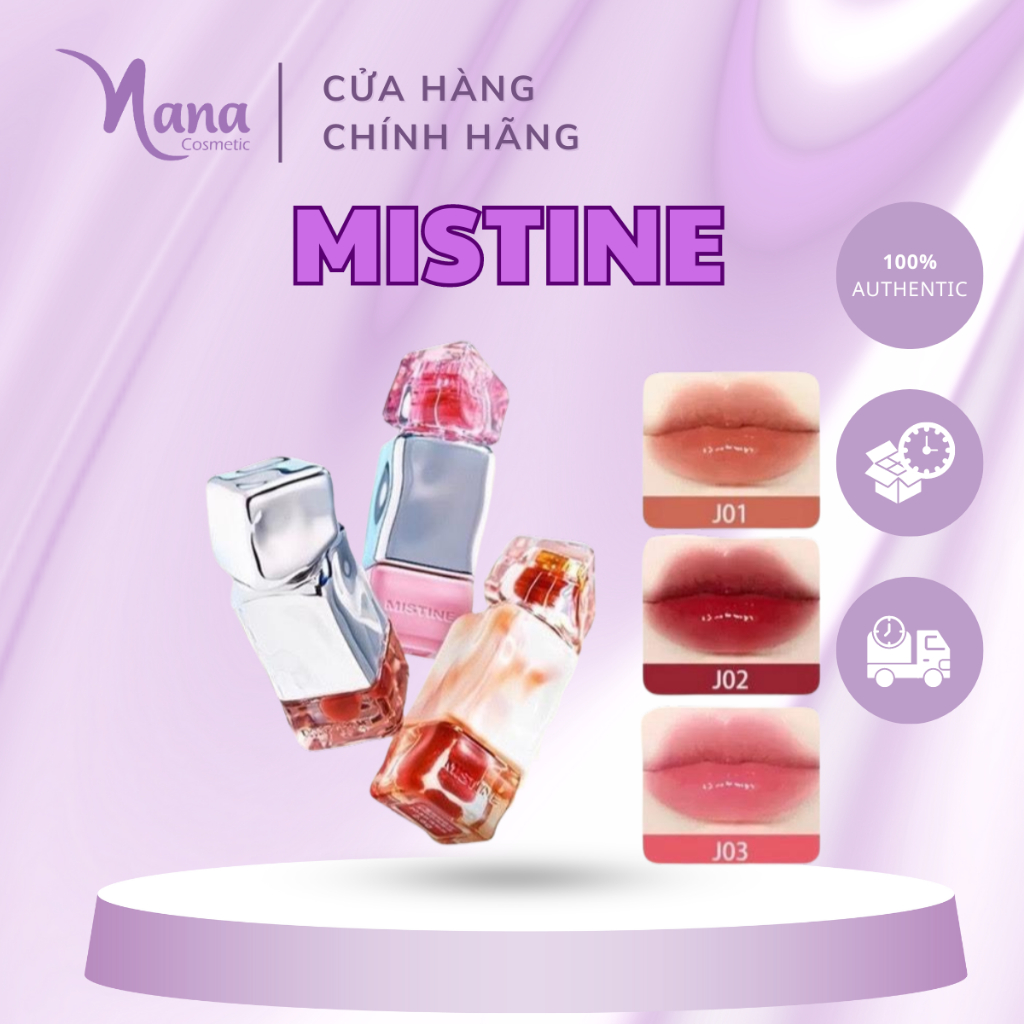 [MISTINE] Son Thạch Mistine Son Bóng Dưỡng Mềm Môi Lâu Trôi | Shopee ...