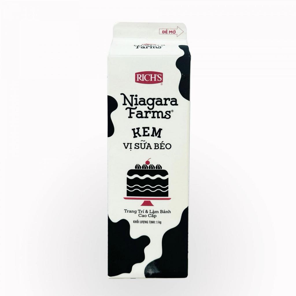 Kem topping niagara farms Rich hộp 1kg | Shopee Việt Nam