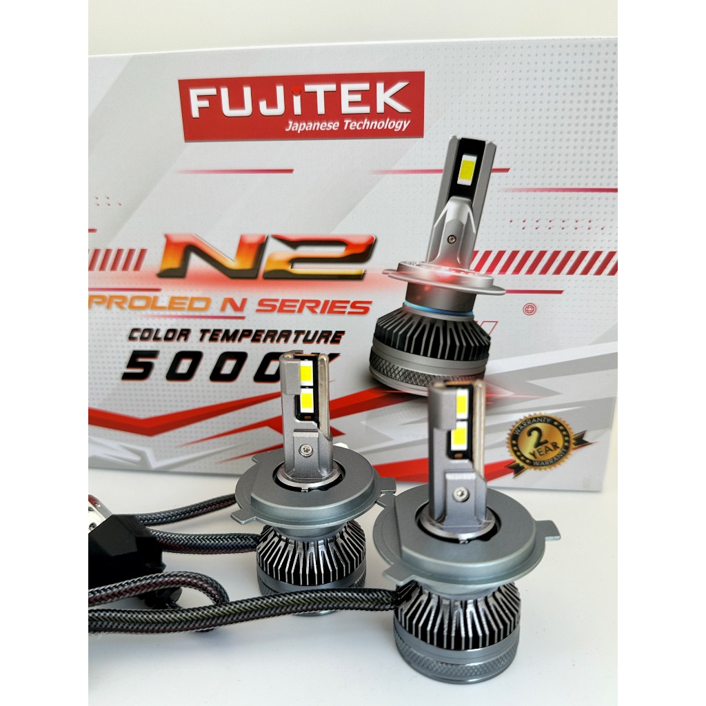 1 Đôi bóng đèn led FUJITEK N2 PROLED dùng cho ô tô, xe máy, xe tải. | Shopee Việt Nam
