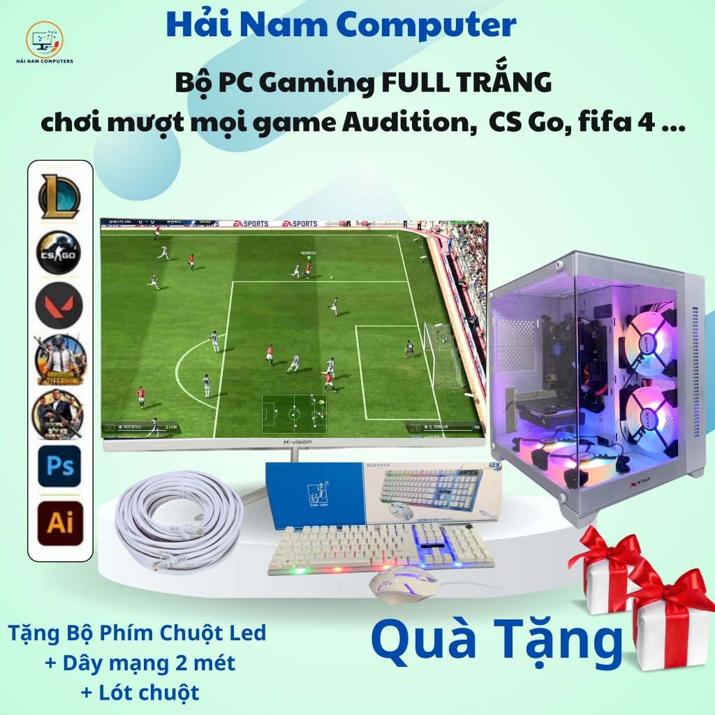 Bộ máy tính i5 i7 Siêu nhanh chơi game Liên Minh, Fifa, Đột Kích, Free ...
