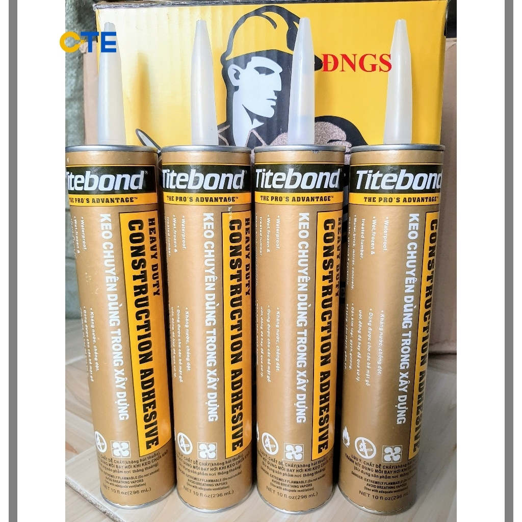 Keo Titebond Cao Cấp, Keo Tibon Dán Gỗ Dán Gạch Dán Đá Dùng Trong Xây ...
