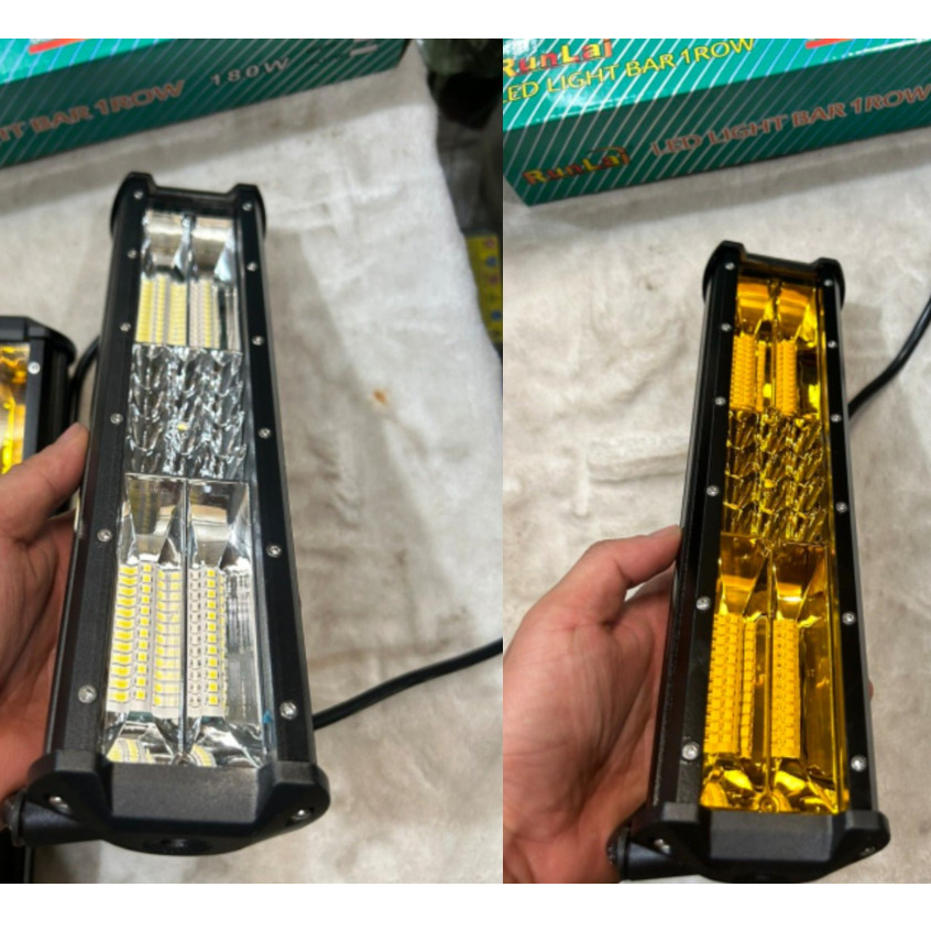 Combo 10 Đèn Led Runlai 3 hàng 30cm công suất 180w siêu sáng. | Shopee ...