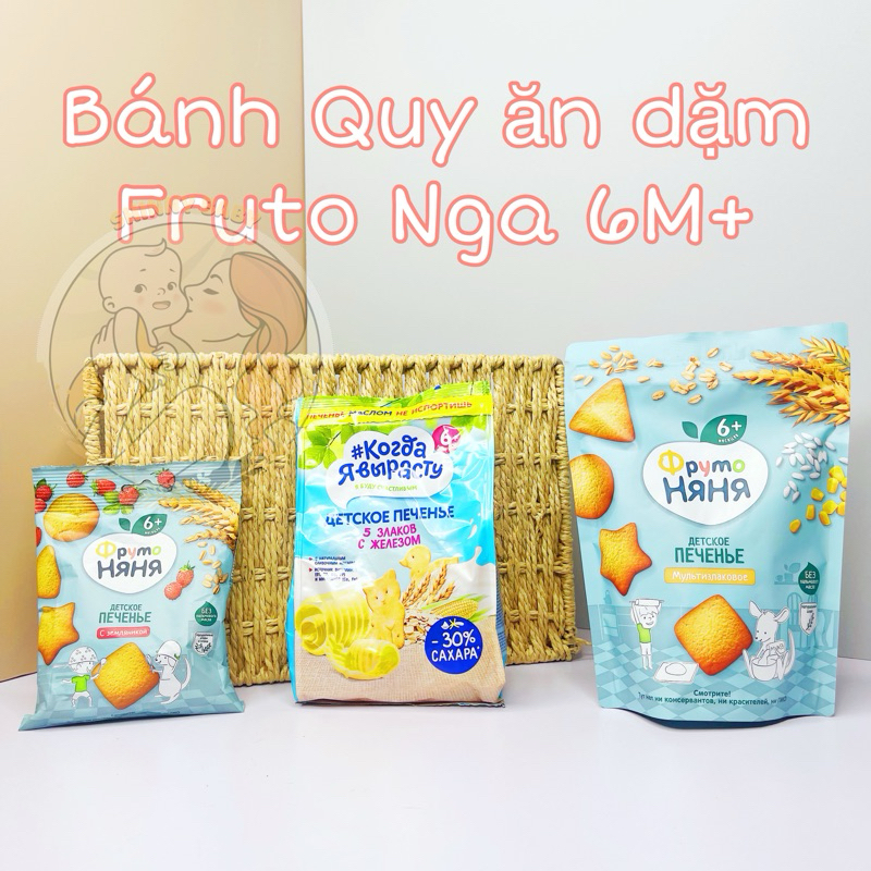 Bánh Quy, gạo Dặm Fruto Nga 6M+ | Shopee Việt Nam