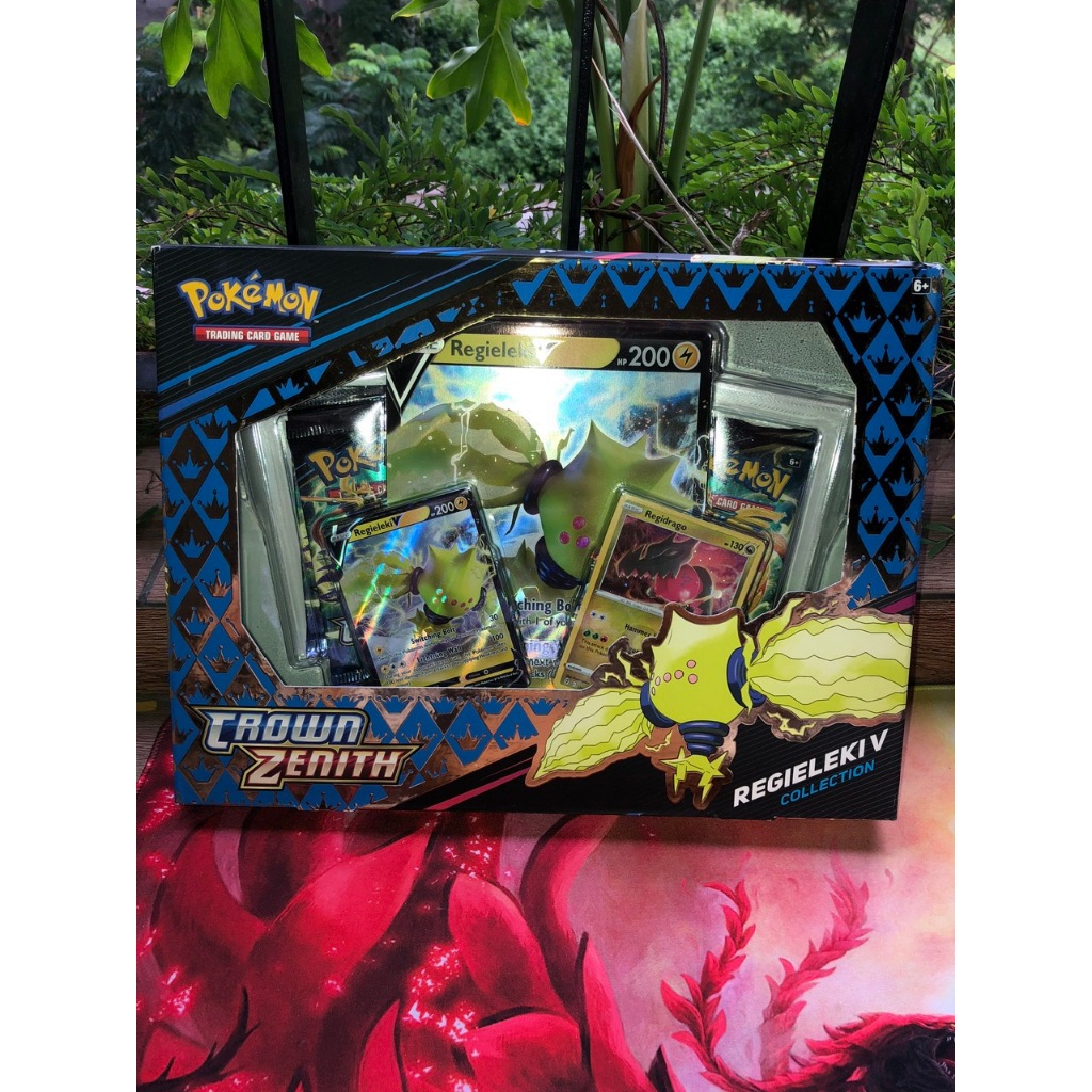 Hộp bài Crown Zenith Collection Box: Regieleki V – Pokémon TCG | Shopee ...