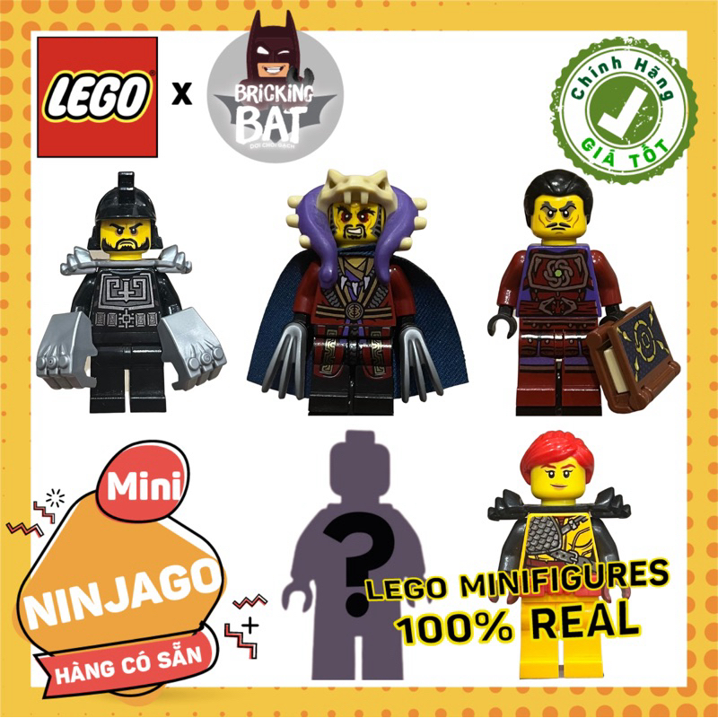 [Bricking Bat] LEGO Minifigs - Ninjago Master of Elements (1) | Shopee ...