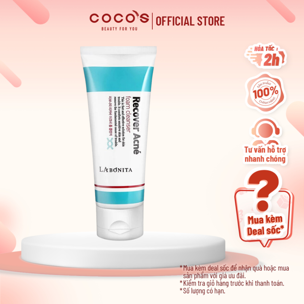 [DATE 4/2025] Sữa Rửa Mặt La Bonita Recover Acne Foam Cleanser, Sữa Rửa ...