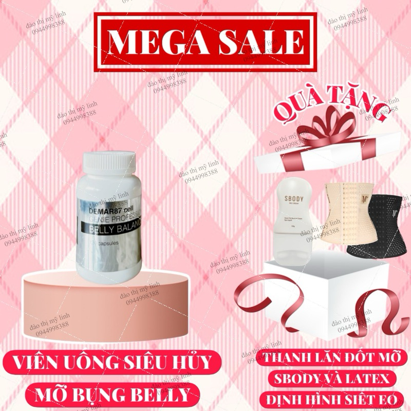 Viên Uống Giảm Mỡ Bụng Demar87 Belly Balance Genie 130 Viên Hàn Quốc ...