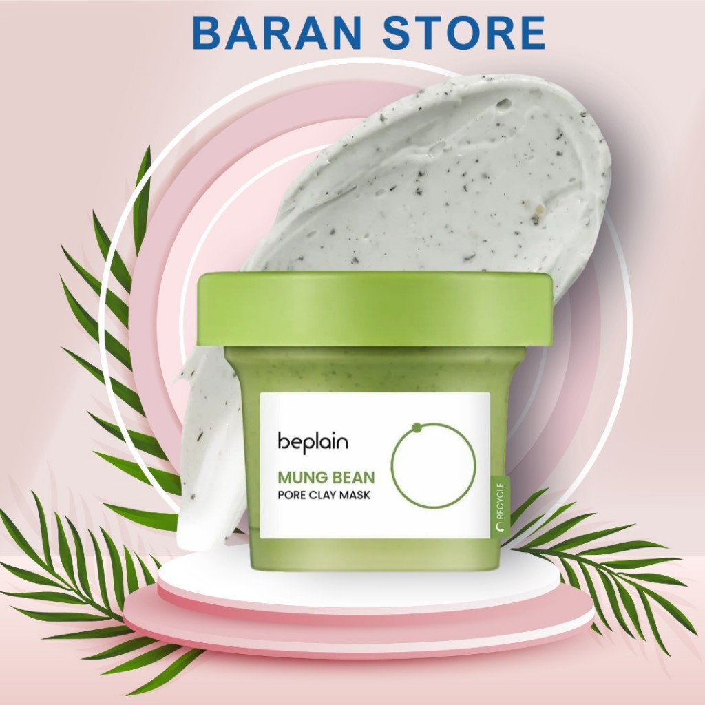 Mặt nạ đất sét Beplain Mung Bean Pore Clay Mask 120ml làm sạch lỗ chân ...