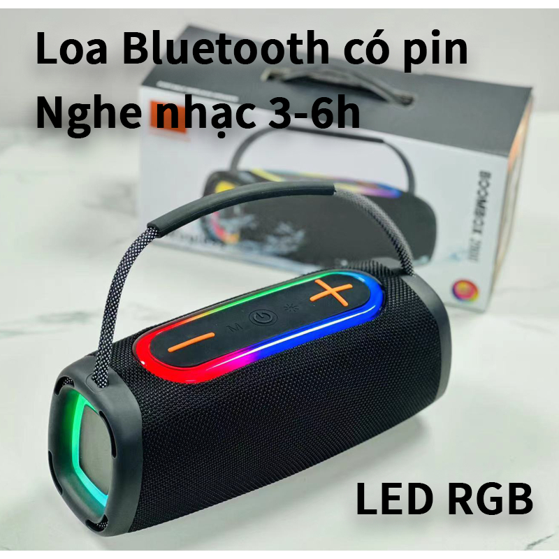 Loa Máy Tính, Loa Bluetooth Đèn Led RGB V8, Loa Soundbar - DLEE ...