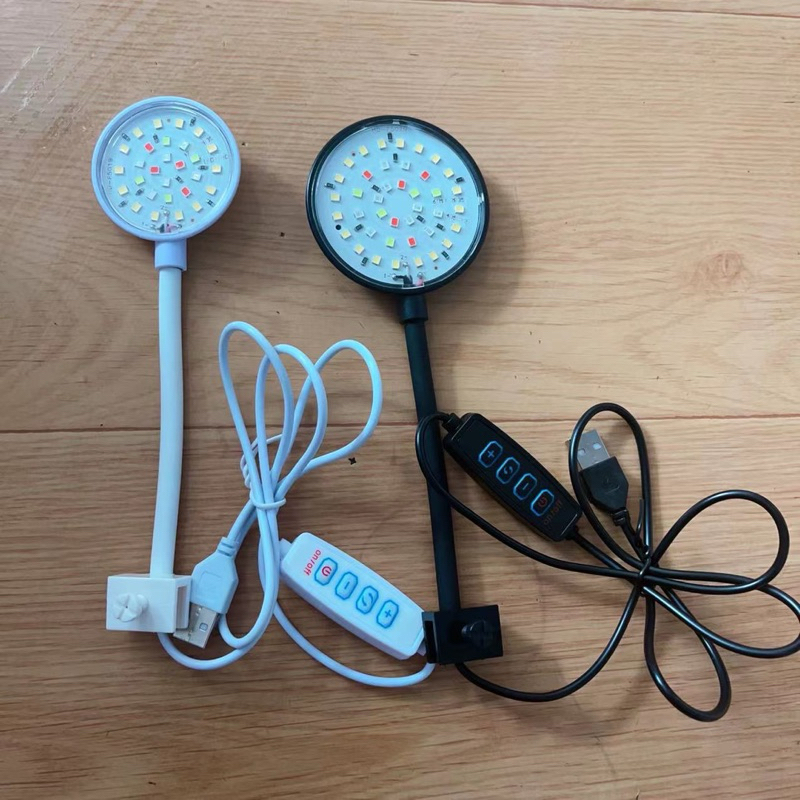 Đèn RGB 3 chế độ xoay 360 độ cho bể cá mini, bể nuôi rong mini | Shopee ...