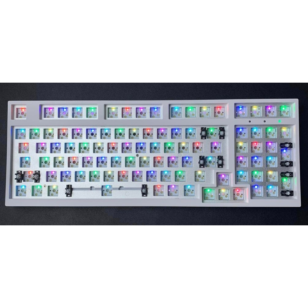 [HOẢ TỐC] KÍT BÀN PHÍM SK98 | PLATE NHÔM | 3 MODES KẾT NỐI | LED RGB | HOTSWAP 5 PIN | PIN ...