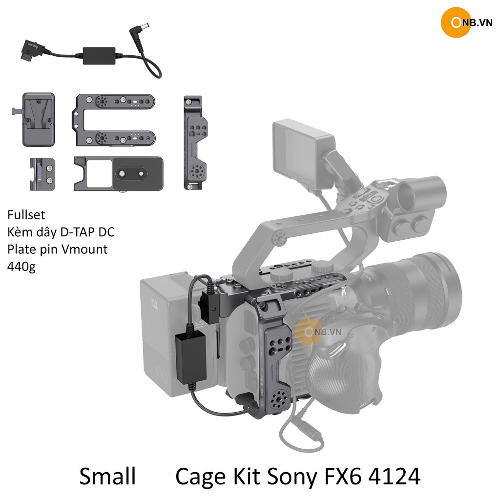 Small -Rig Cage Kit Khung bảo vệ hỗ trợ quay Sony FX6 4124 | Shopee ...