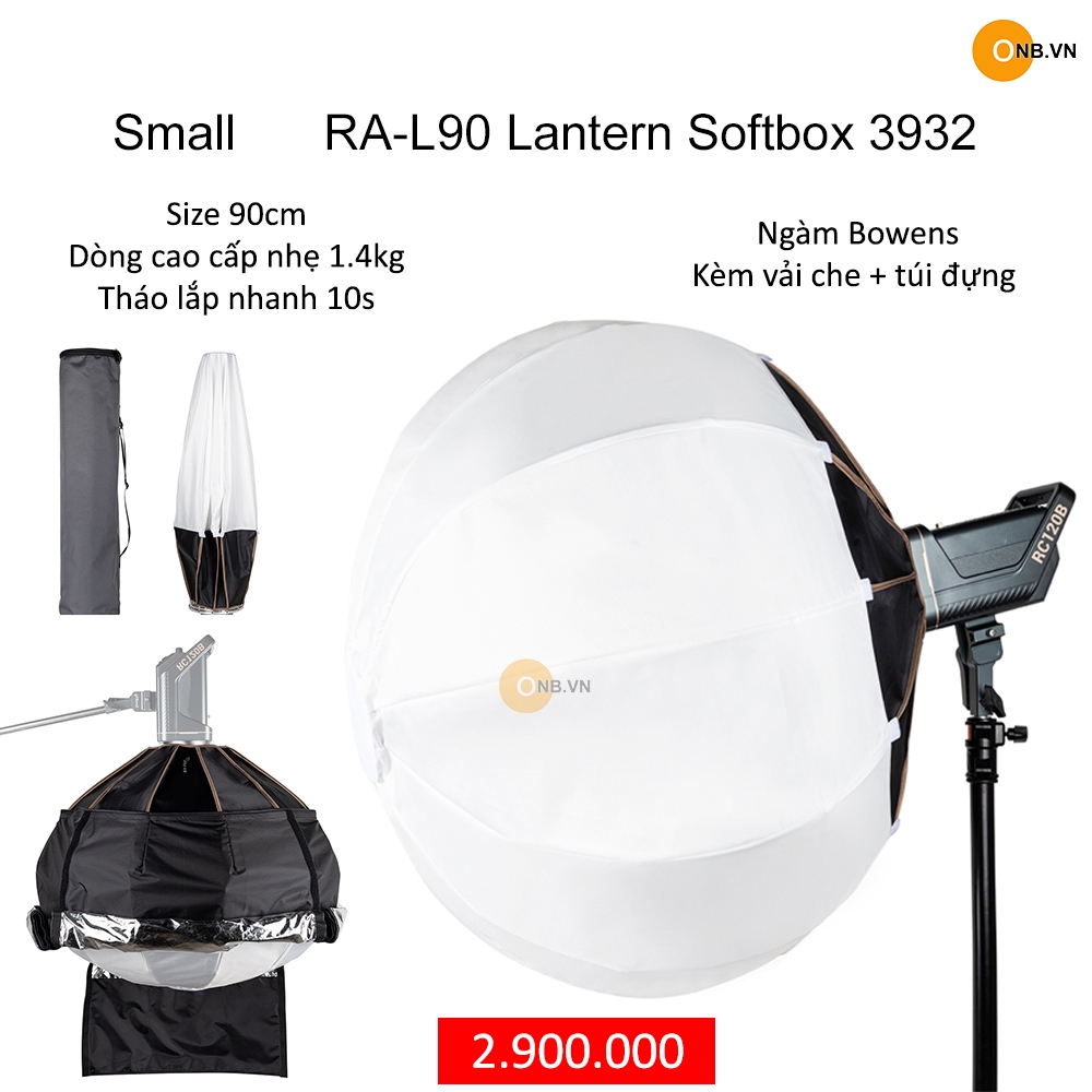 Small-Rig RA-L90 Lantern Softbox 3932 - Softbox cầu 90cm Chinaball ...