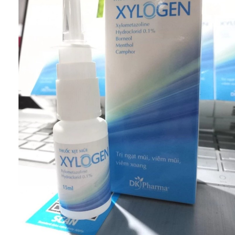 Combo 10 lọ_Dung dịch xịt mũi XYLOGEN Dược Khoa (lọ 15ml)- Giúp thông ...