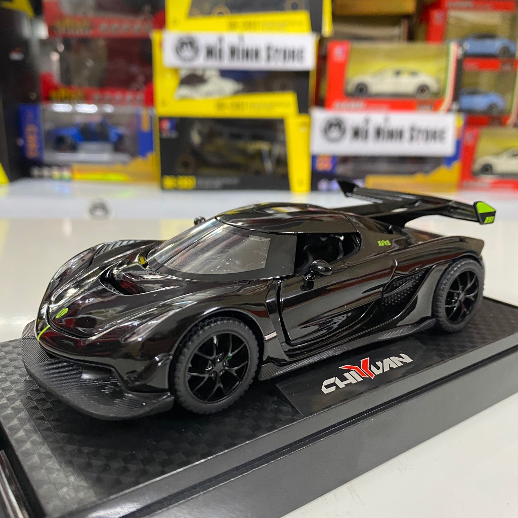 Mô hình xe kim loại Koenigsegg Jeko tỉ lệ 1:32 màu đen | Shopee Việt Nam