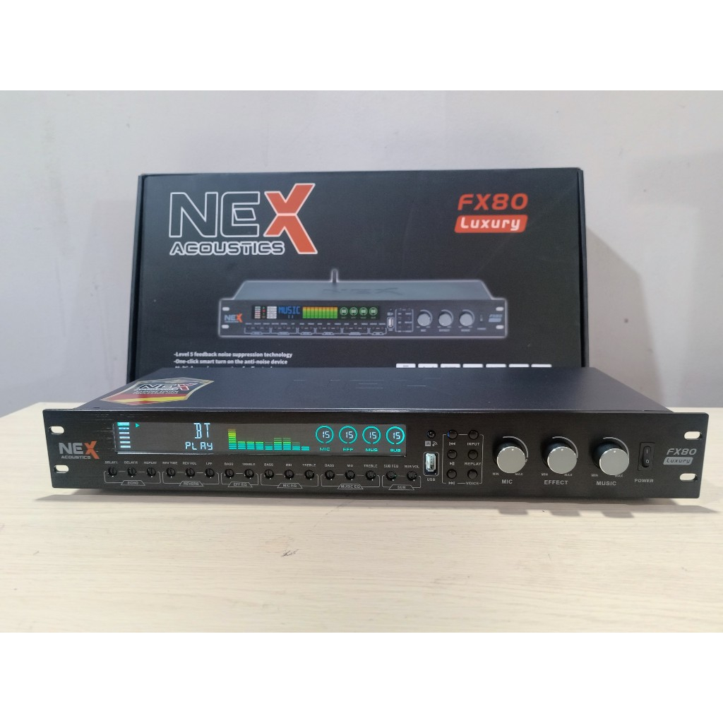 Vang cơ Nex FX80 LUXURY có điều khiển REVER kết nối blutooth 5.0 ...