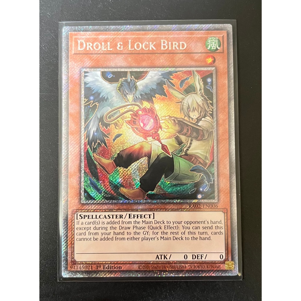 YMS - [Thẻ bài Yugioh] - [TCG-UK] - RA02-EN006 - Droll & Lock Bird ...