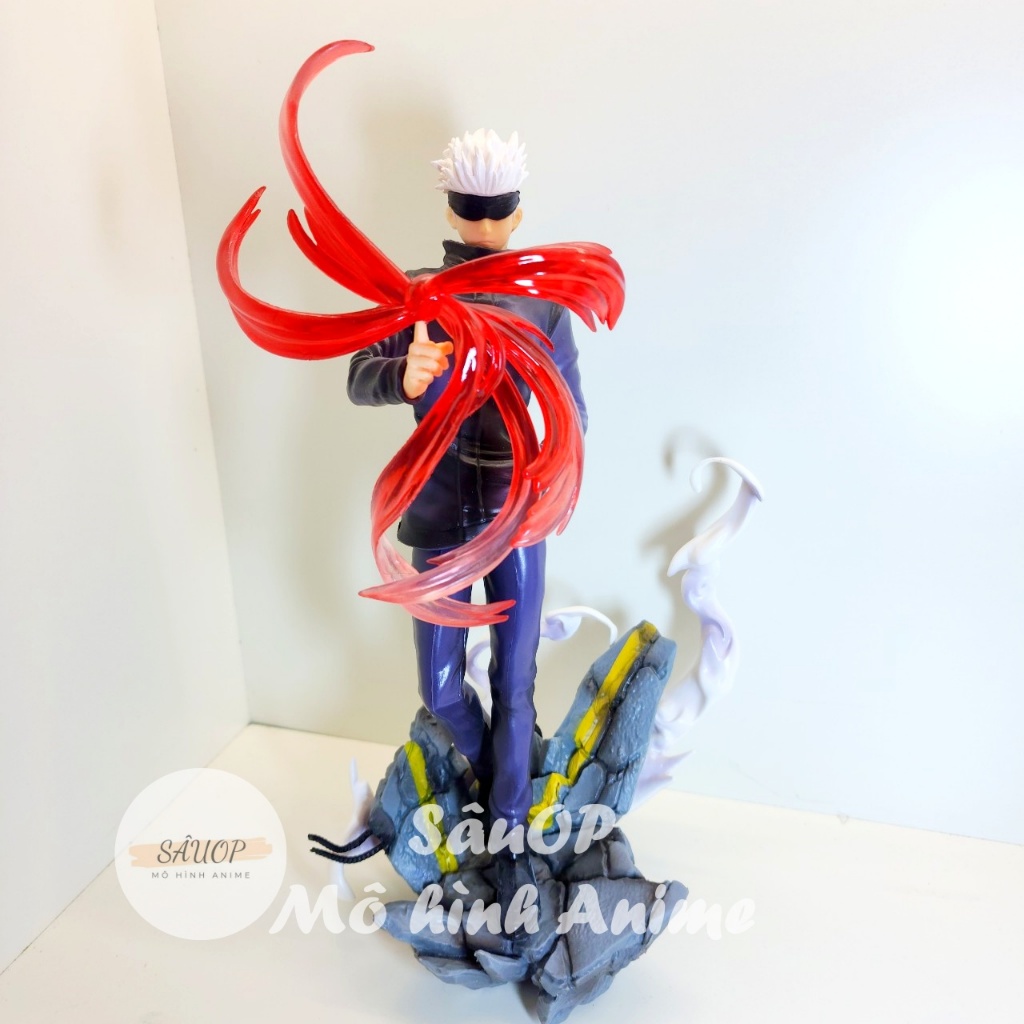 Mô hình Gojo Satoru thuật thức nghịch chuyển cao 33cm (Mô hình Jujutsu ...
