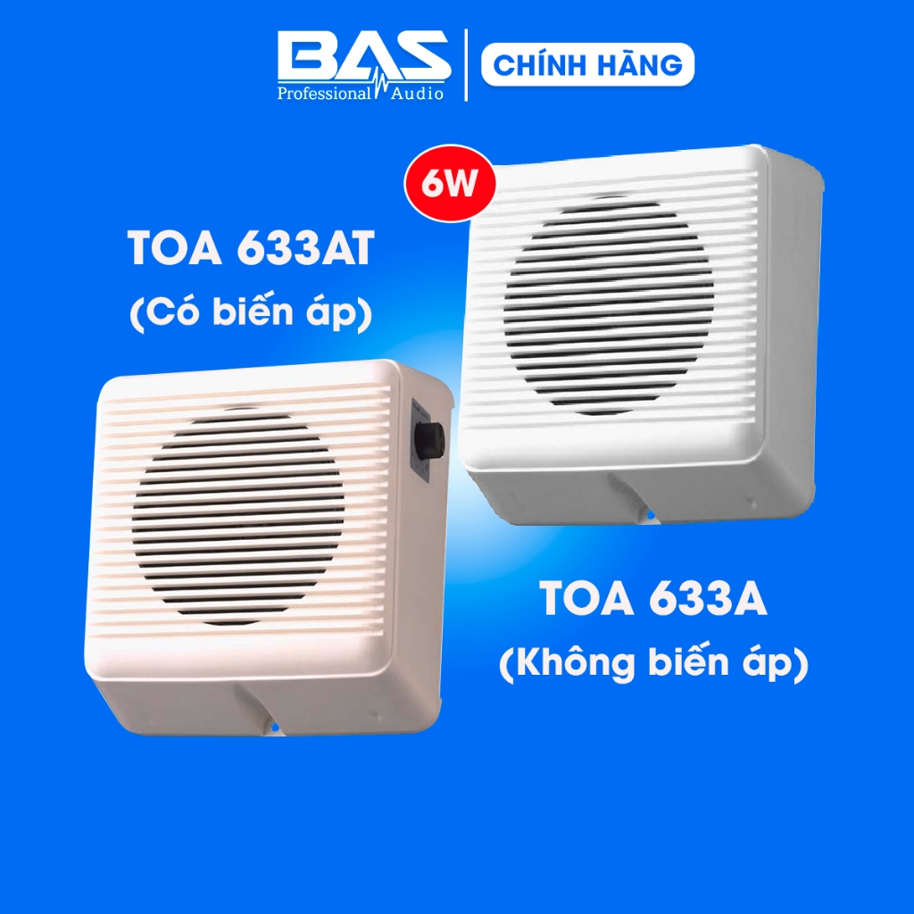 Loa hộp treo tường toa BS 633A, BS 633AT, hàng chính hãng, xuất sứ ...