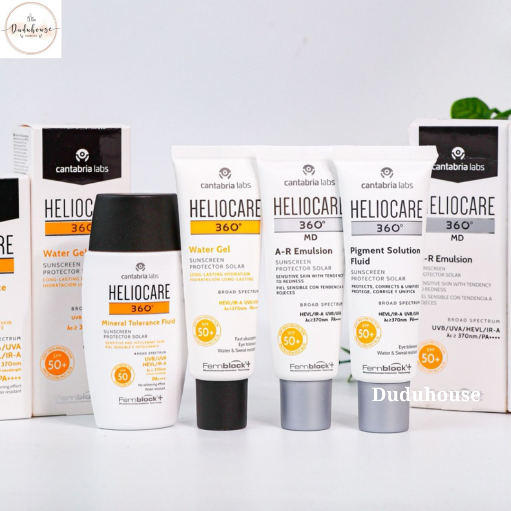 Kem Chống Nắng Heliocare 360 Water Gel, Pigment Solution, Mineral ...