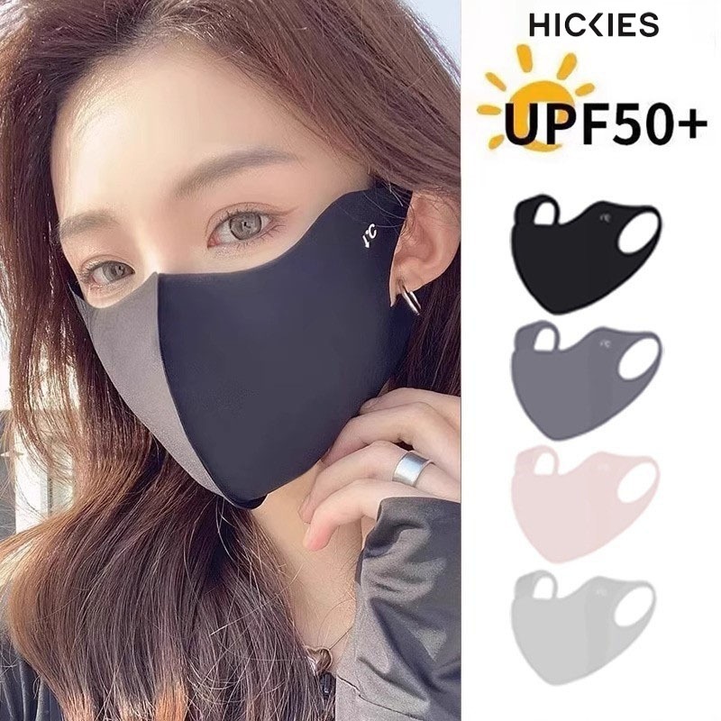 Khẩu Trang 3D Chống Nắng, Chống Tia UV UPF 50+ Vải Lụa Băng Mềm Mịn Mát, Thời Trang - HICKIES ...