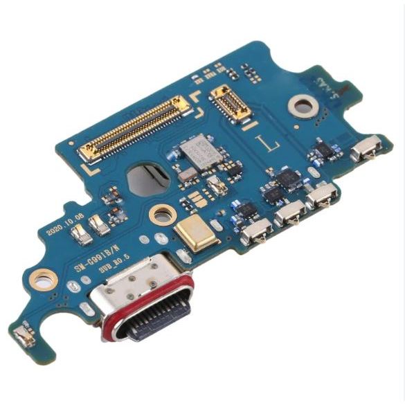 Cụm bo sạc / bo sim Samsung S21 / S21 FE 5G G990 / G991 hàng zin bóc ...
