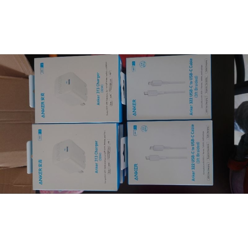 bộ sạc cáp zin chính hãng ANKER 30w | Shopee Việt Nam