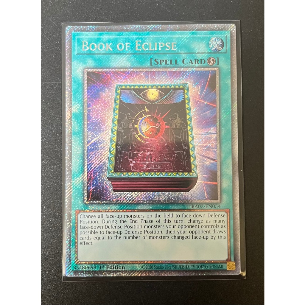 [Thẻ bài Yugioh] - [TCG-UK] - RA02-EN054 - Book of Eclipse - Platinum ...